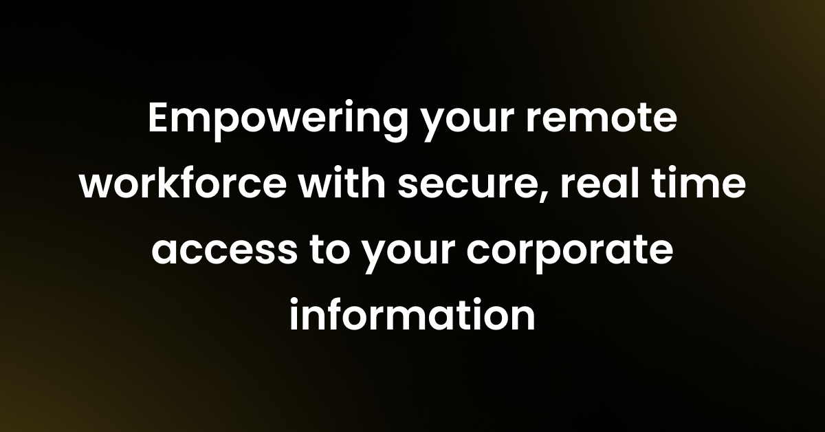 Real Time Access to Information with Policies Re-Imagined